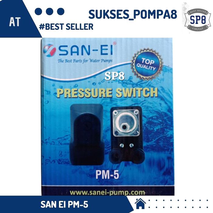 Jual Otomatis Pompa PM-5 San Ei / Pressure Switch Pump - Kota Tangerang ...