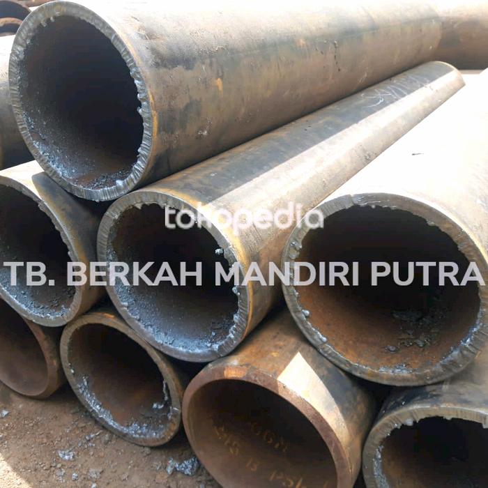 Jual pipa besi 4 inchi ( OD 114 mm ) x tebel 5-6 mm x panjang 600mm ...