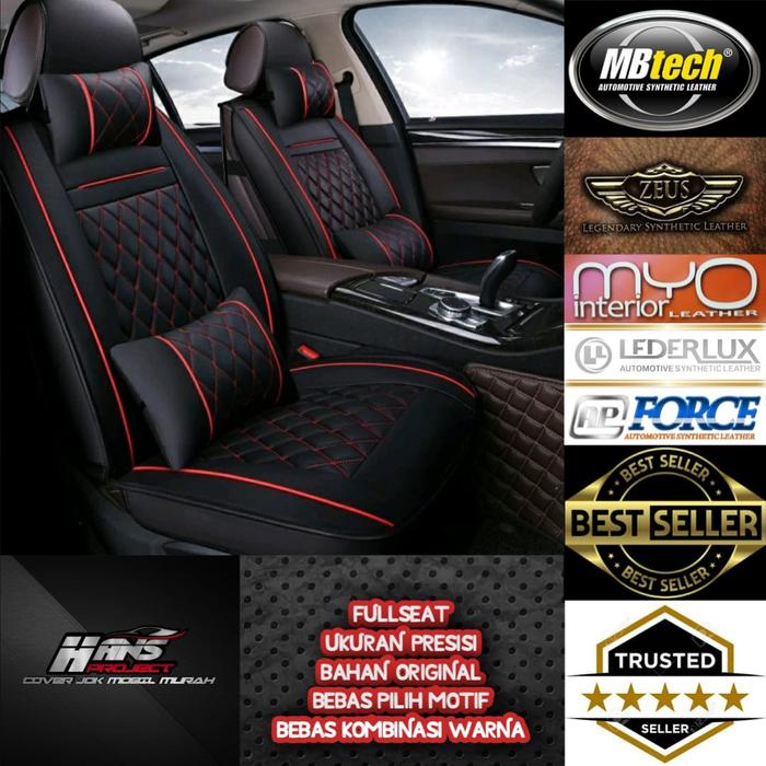 Jual Sarung jok mobil brio raize rocky agya ayla jazz yaris ignis hilux ...