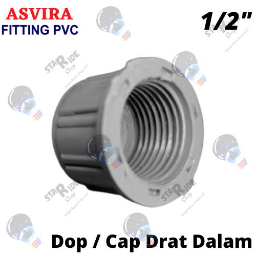 Jual Sambungan Plug Pluk Plu Dop Cap Drat Dalam Fitting Pipa Air PVC AW ...