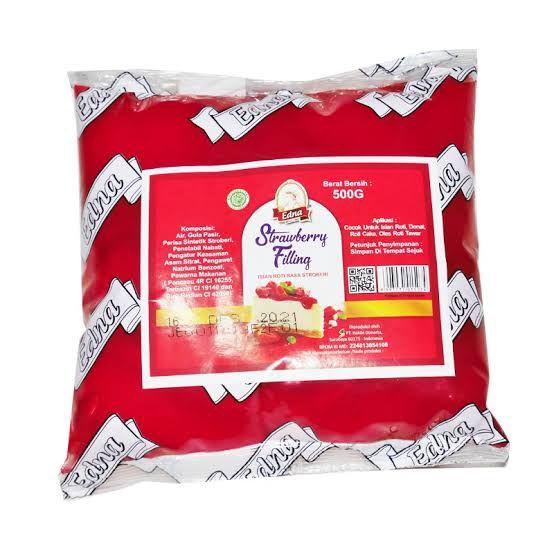 Jual Edna Creamfill Filling Isian Roti 500gr Vanilla / Durian ...