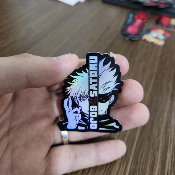 Jual Sticker Hologram Anime - PSH1318 - Jujutsu Kaisen - Gojo - Jakarta ...