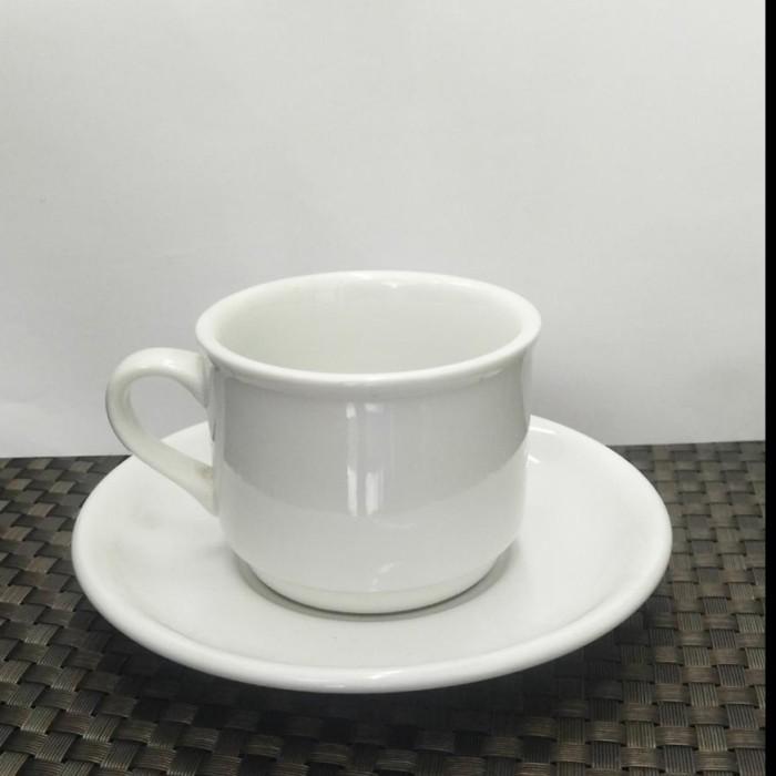 Jual Cangkir / gelas set SANGO KERAMIK TEBAL putih MIRIP NIKURA 055012 ...