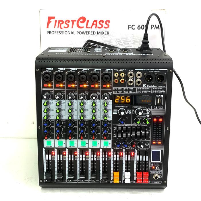 Jual POWER MIXER FIRSTCLASS FC-609 PM MIXER 6 CHANNEL FC 609 PM - Jakarta Barat - QUALITY ...