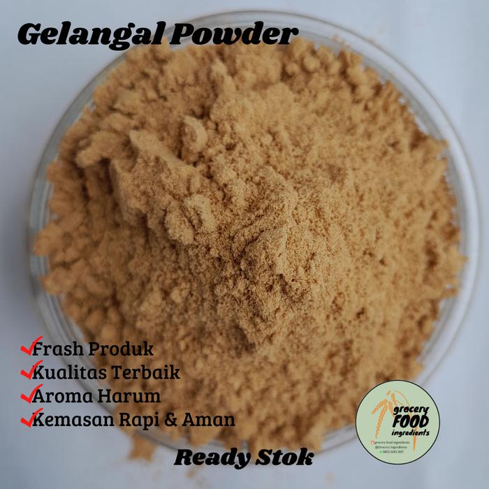 Jual Dried Galangal Powder / Lengkuas Kering / Laos Bubuk - 500gr ...