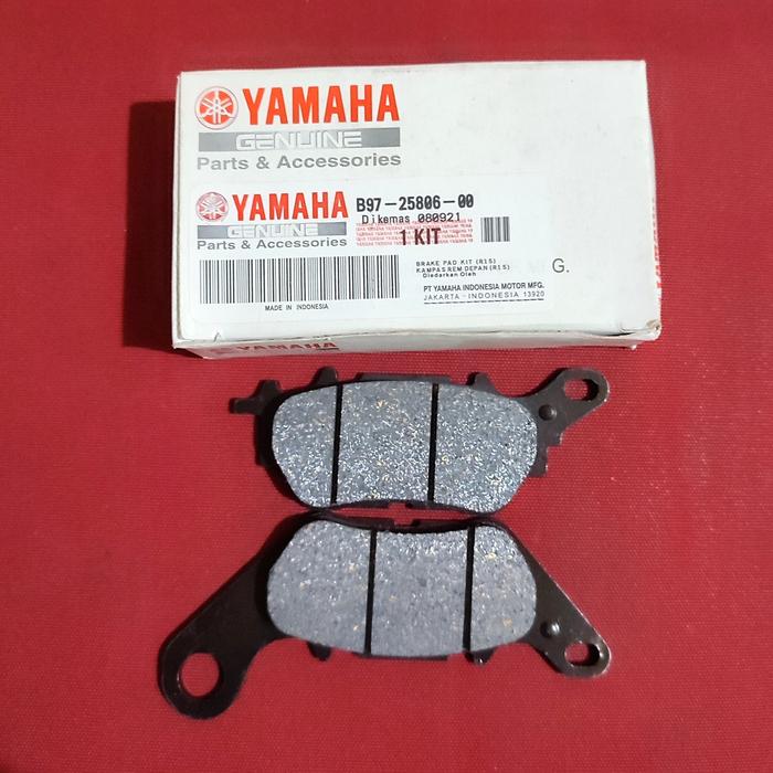 Jual DISPAD KAMPAS REM DEPAN YAMAHA VIXION NVL NVA BYSON R15 XABRE ...
