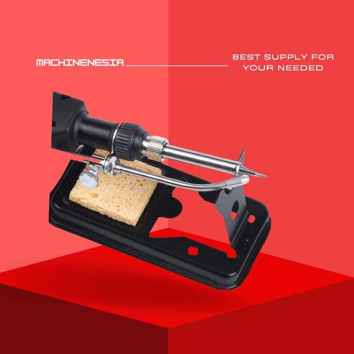 Jual DUDUKAN SOLDER LISTRIK BENTUK Y + TEMPAT SPONGE / SOLDERING IRON ...