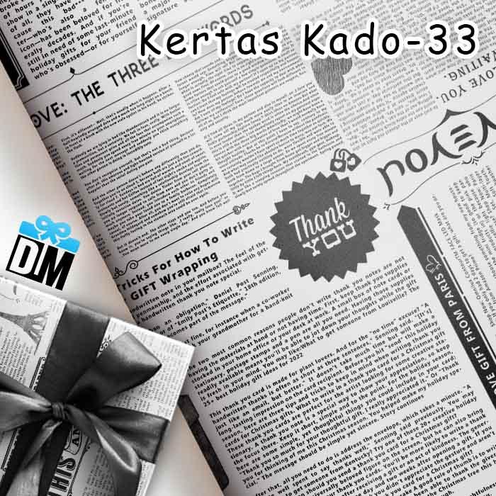 Jual Kertas Kado Koran News Love Korea Hadiah Kotak Kado Bouquet Paris ...
