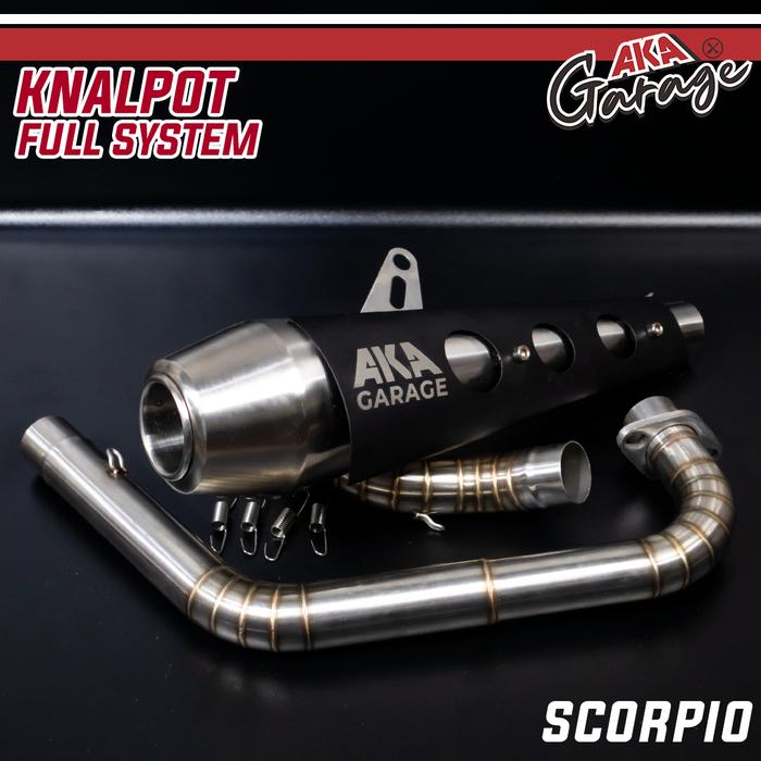 Jual Knalpot Custom Yamaha Scorpio Cover Hitam - Kota Bekasi - Aka ...