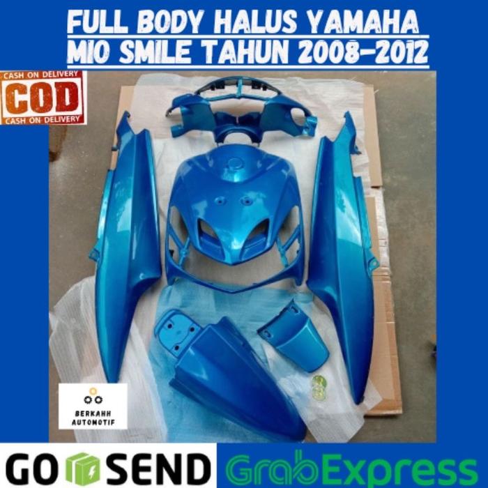 Jual Full Set Full Body Bodi Halus Yamaha Mio Smile Biru 2008-2012 ...