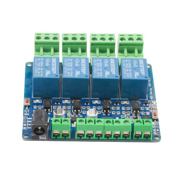Jual Modbus RTU 12V 1/2/4/8 Channel Relay Output Board RS485 ...