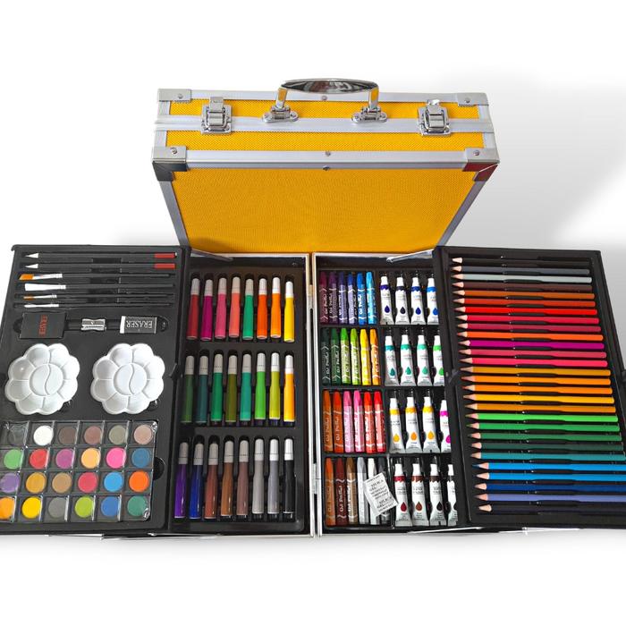 Jual CRAYON SET 145 PCS MODEL KOPER CRAYON SET 145 PCS MODEL BARU ...