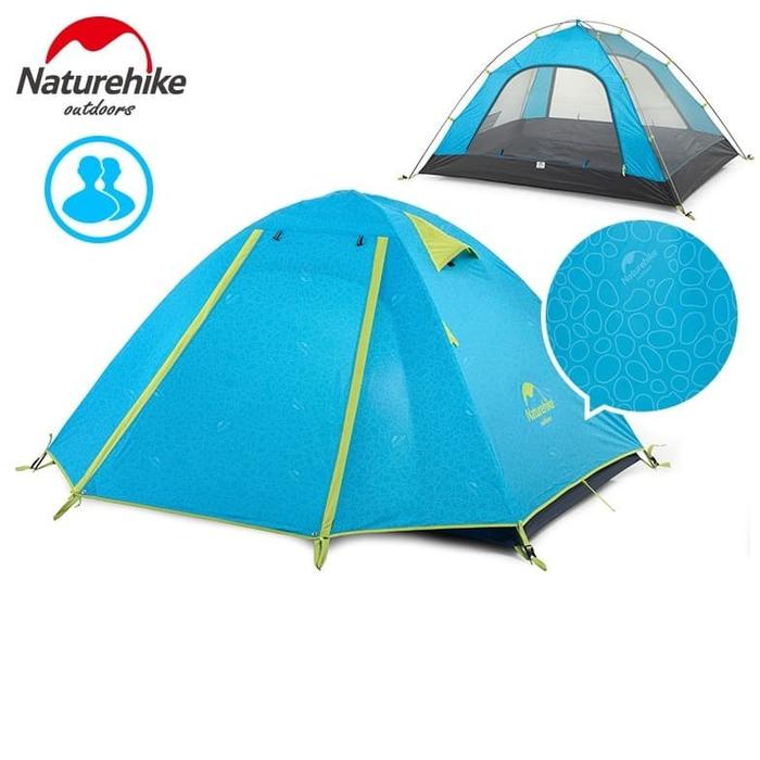 Jual Tenda naturehike 2P NH18Z022-P camping tent ultralight kapasitas 2 ...