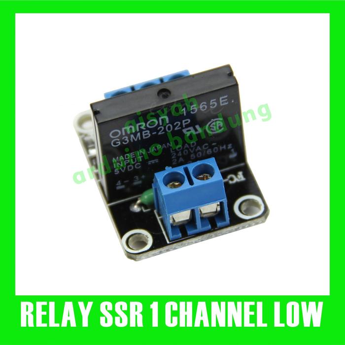 Promo 5V 1 Channel OMRON SSR Low Level Solid State Relay Module 250v 2A ...