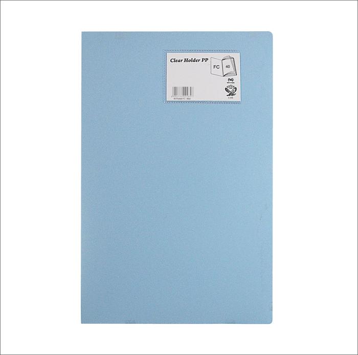 Jual Map / Document Keeper / Clear Holder 40 Pocket FC E 322 - Blue ...