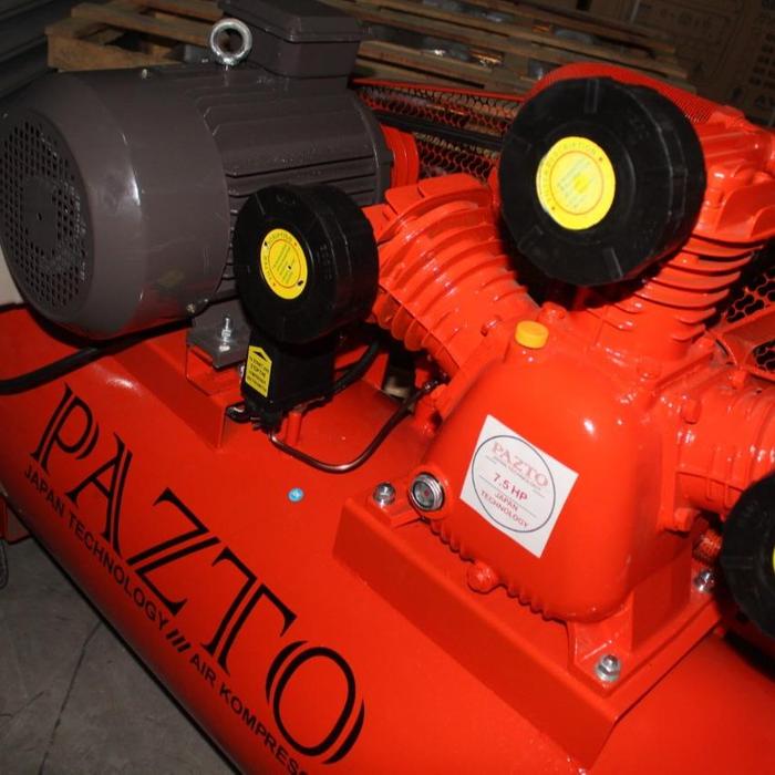 Jual PAZTO Kompresor Angin 3 HP + Dinamo Motor Tembaga Compressor ...