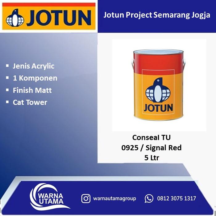 Jual Jotun Cat Tower - Conseal TU 0925 / Signal Red 5 Ltr - Kota ...