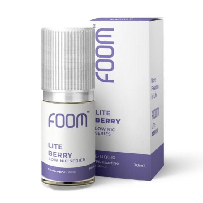 Jual FOOM LITE BERRY LIQUID SALT NIC 30ML 10MG LOW NIC SERIES - Kota ...