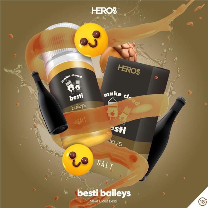 Jual R57 Besti Baileys Salt Nic 30ML by Hero57 - Liquid Bestie Besti Salt - Kab. Tangerang ...