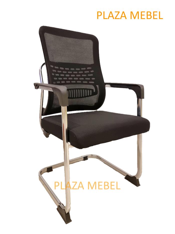 Jual Kursi Kantor / Meeting / Kursi Hadap Besi Minimalis Jaring 809D ...