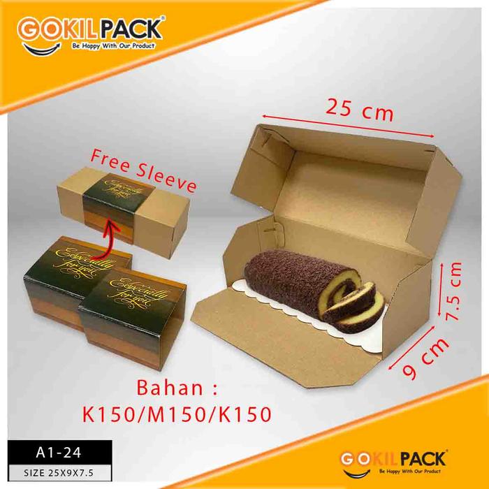 Jual Gokilpack - Box Packaging - Kardus Polos Kue/Cake/Tart/Bolu ...