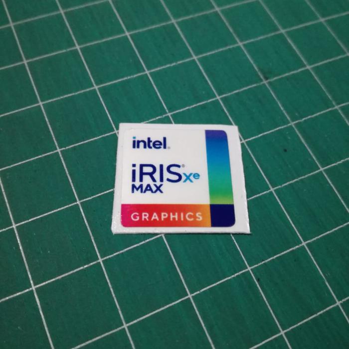 Jual Stiker Intel Iris XE MAX Grapichs - Kab. Cirebon - DJong Creative ...