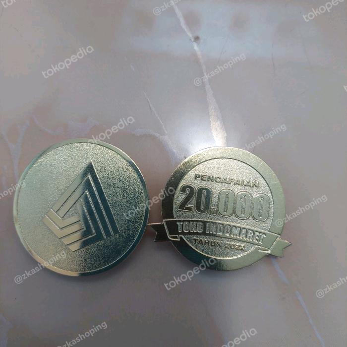 Jual pin logo custom di sepuh emas, perak, perunggu - Jakarta Pusat ...