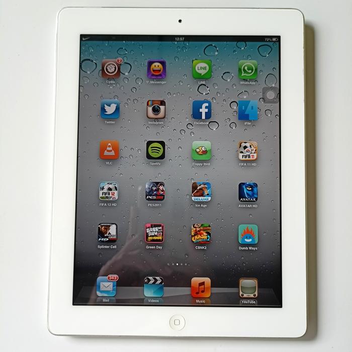 Jual iPad 2 2nd generation 2011 32gb iOS 6 3G + WIFI not iphone 4s 5s ...