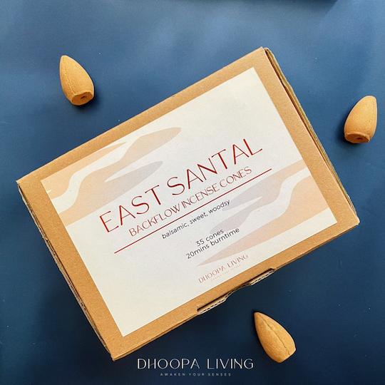 Jual Dupa Kerucut Asap ke Bawah Dhoopa East Santal - Backflow Incense ...