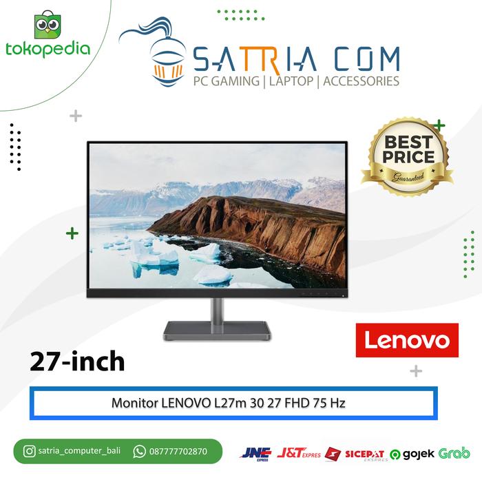 Jual Monitor LENOVO L27m 30 27 FHD 75 Hz - Kota Denpasar - Satria Computer Bali | Tokopedia