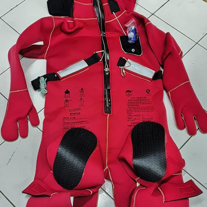 Jual IMMERSION SUIT DFB-II DFB II SOLAS / BAJU TAHAN DINGIN CERTIFICATE ...