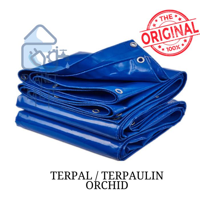 Jual TERPAL PVC ORCHID ASLI / TERPAULIN / TERPAL KOLAM - 5 X 7 - Kota ...