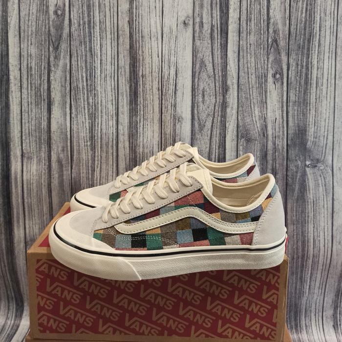 Jual Sepatu Vans Style 36 Decon SF Woven Checkerboard Multi Colour ...
