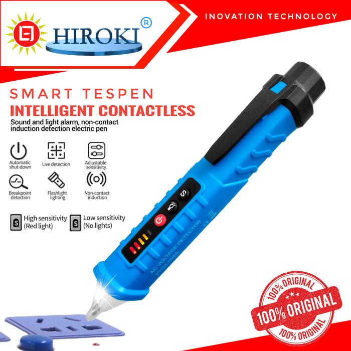 Jual Smart Test Pen Tespen Pena Non Contact Alarm Beep Detect Arus ...
