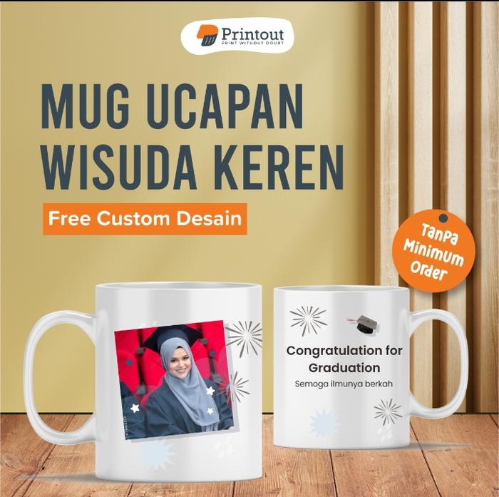 Jual MUG CUSTOM WISUDA/FREE DESAIN/NAMA/LOGO - Jakarta Selatan ...