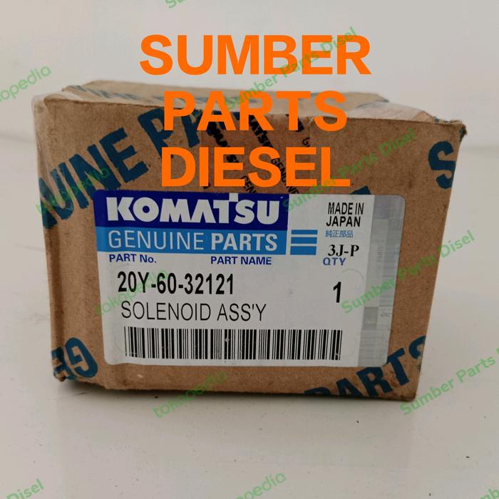 Jual SELENOID ASS'Y 20Y-60-32121 GENUINE KOMATSU PARTS - Kota Samarinda ...