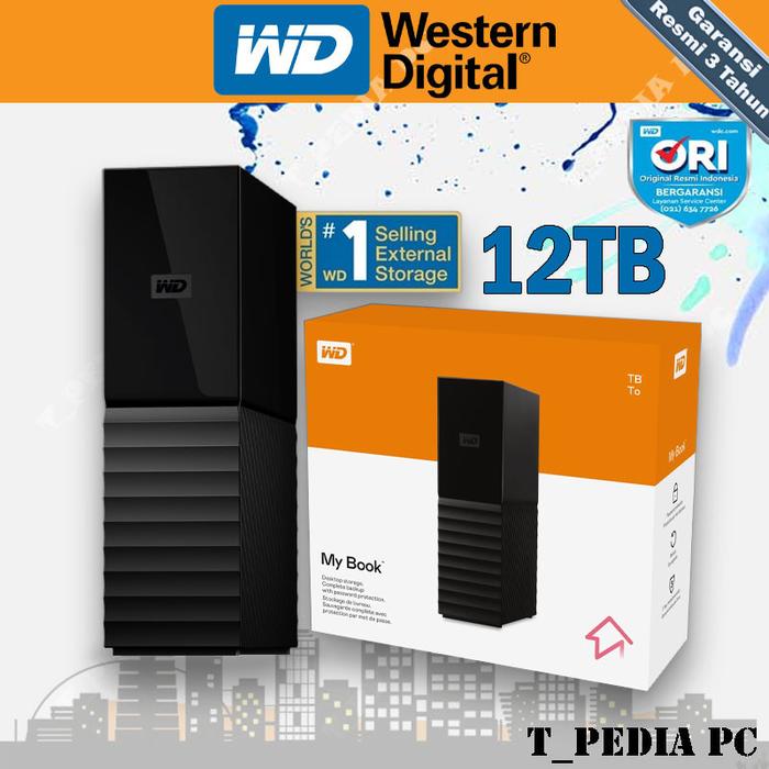 Promo WD MYBOOK - WDC MY BOOK DESKTOP 3.5 Inch 12TB - HDD External ...