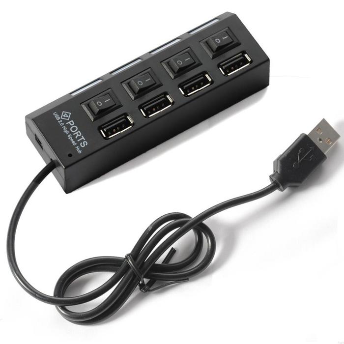 Jual USB hub 2.0 ports saklar 4 switch - Kota Bandung - sundaychan ...