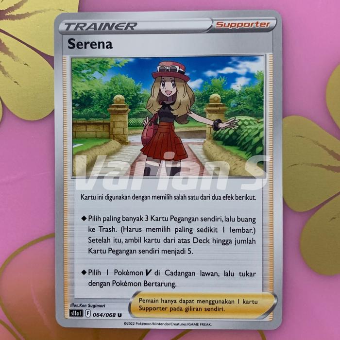 Jual Pokemon TCG Indonesia Serena S11a 064 - Kab. Bekasi - Varian S | Tokopedia