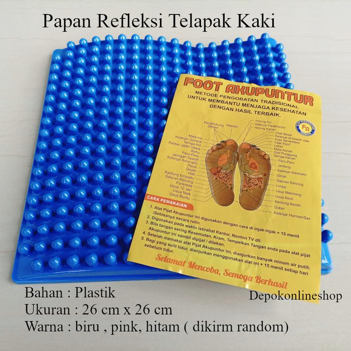 Jual Alas Refleksi Telapak Kaki Alat Pijat Repleksi Terapi Pijit Akupuntur - Kota Depok ...