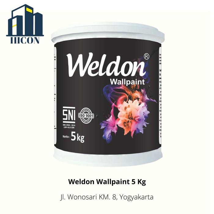 Jual Cat Tembok Interior / Wall Paint Interior Weldon 5 Kg (VARIAN 3 ...