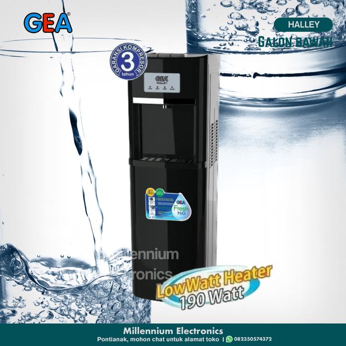 Jual gea water dispenser halley galon bawah - Kota Pontianak ...