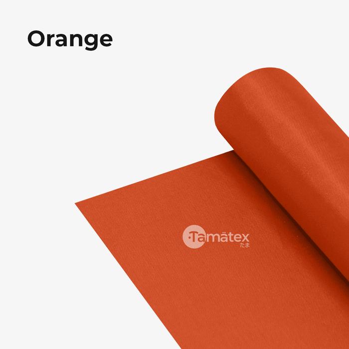 Jual KAIN WP 210 POLYESTER PARASUT WATERPROOF TEBAL - Orange - Kota ...