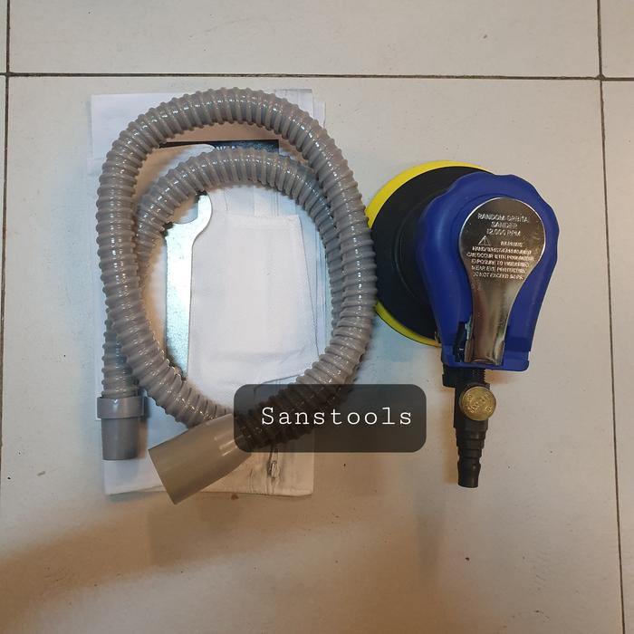 Jual Air palm orbital sander 5" pneumatic polisher / mesin amplas angin ...