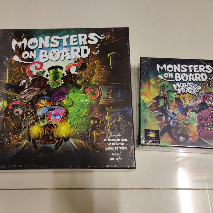 Jual Monsters On Board Kickstarter Monster Pack pledge Board Game ...