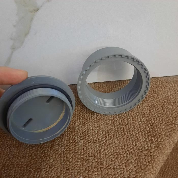 Jual CO 2" CLEAN OUT 2" Inch dengan karet CM TAIWAN AW PVC Cap DOP 2 ...