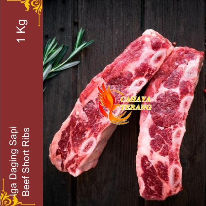 Jual Iga Daging Sapi Utuh/Potong Import Beef Short Ribs Shortrib AUS 1 ...