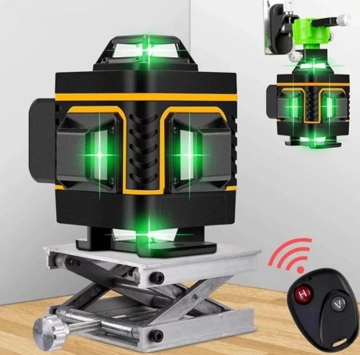 Jual LASER LEVEL 16 LINE 4D SELF LEVELING FULL SET HILDA WITH REMOTE ...