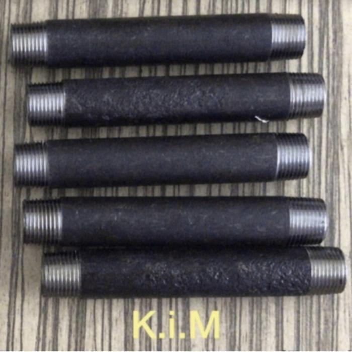 Jual Pipa nipple sch 80 ( 1/2" x 15 cm ) / nepel sch80 /niple pipe ...