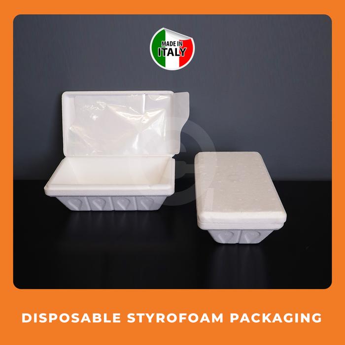 Promo Box Styrofoam Ice Cream Gelato 650 ml Uk. 20.5 x 12 x 75 cm ...